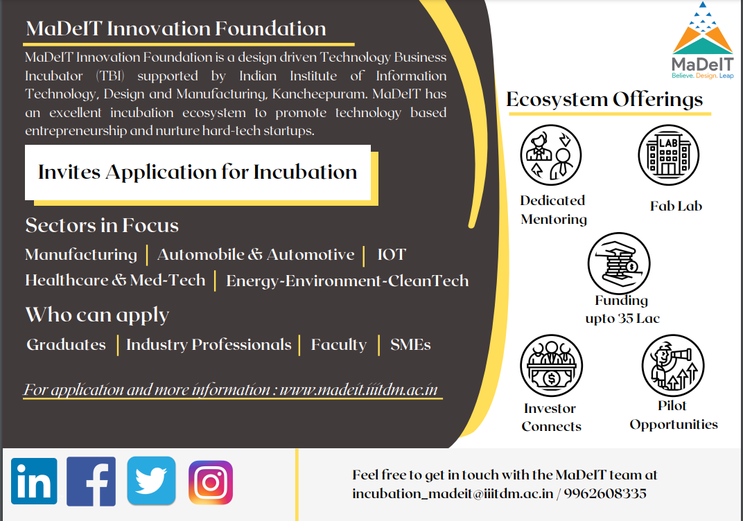 Home - MaDeIT Innovation Foundation